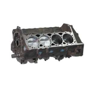 355CI ALL SBC Short Block Billet Steel Main Caps Flat Tops 2PC Rear ...