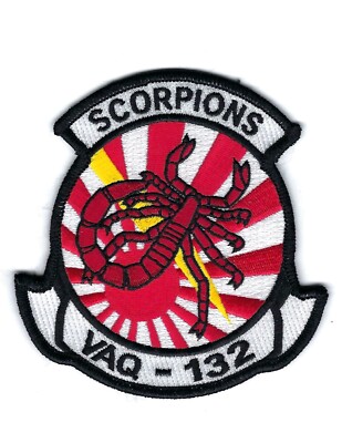 VAQ-132 'SCORPIONS' with JAPANESE SUNRISE patch | eBay