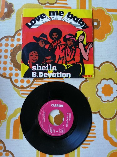 ancien vinyle 45 tours VINTAGE sheila LOVE ME BABY | eBay