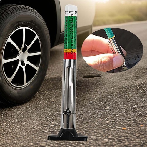 Tire Tread Depth Gauge Vehicle Tire Thread Meter Tool Accurate ...