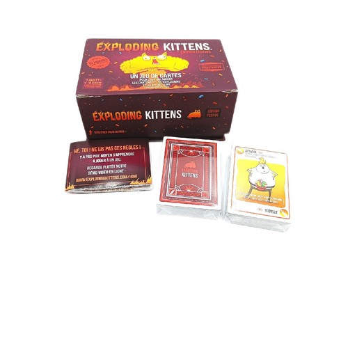 Asmodee Exploding Kittens Festive Edition Kartenspiel Brettspiel Party Spaß | eBay