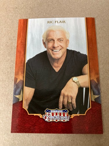 2009 Donruss Americana Multi-Sport GOLD Card SP1 RIC FLAIR GREAT CARD ...