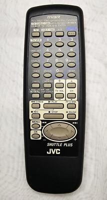 JVC MBR Remote Control Shuttle Plus Replacement TV VCR Controller | eBay