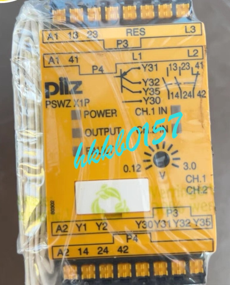 PSWZ X1P C 3V/24-240VACDC 2n/o 1n/c 78795 PILZ safety switch FedEx/DHL ...