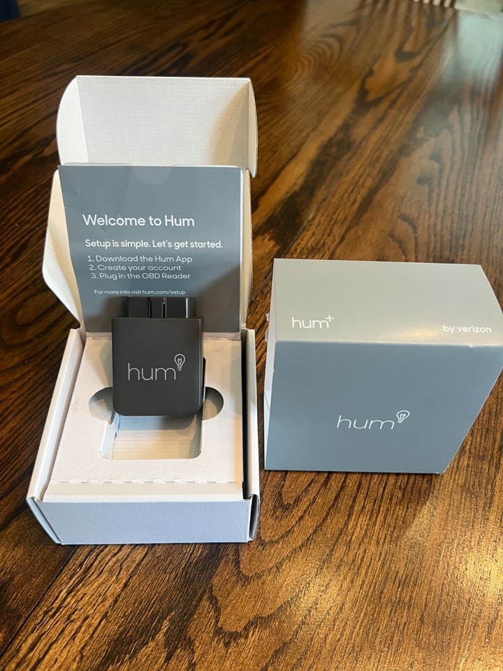 HUM by Verizon Telematics OBD Reader For Bluetooth 852141006133| eBay