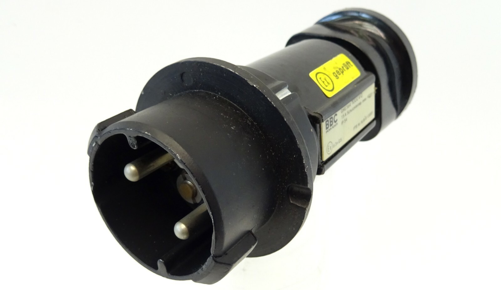 BBC CEAG CEE Stecker GHG5641000V0 CEE-Plug Ex Schutz 2-polig 15A 42V ...