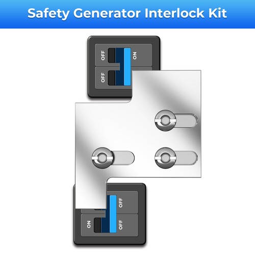 200A General Electric Generator interlock kit For 150 or 200 Amp Panel ...