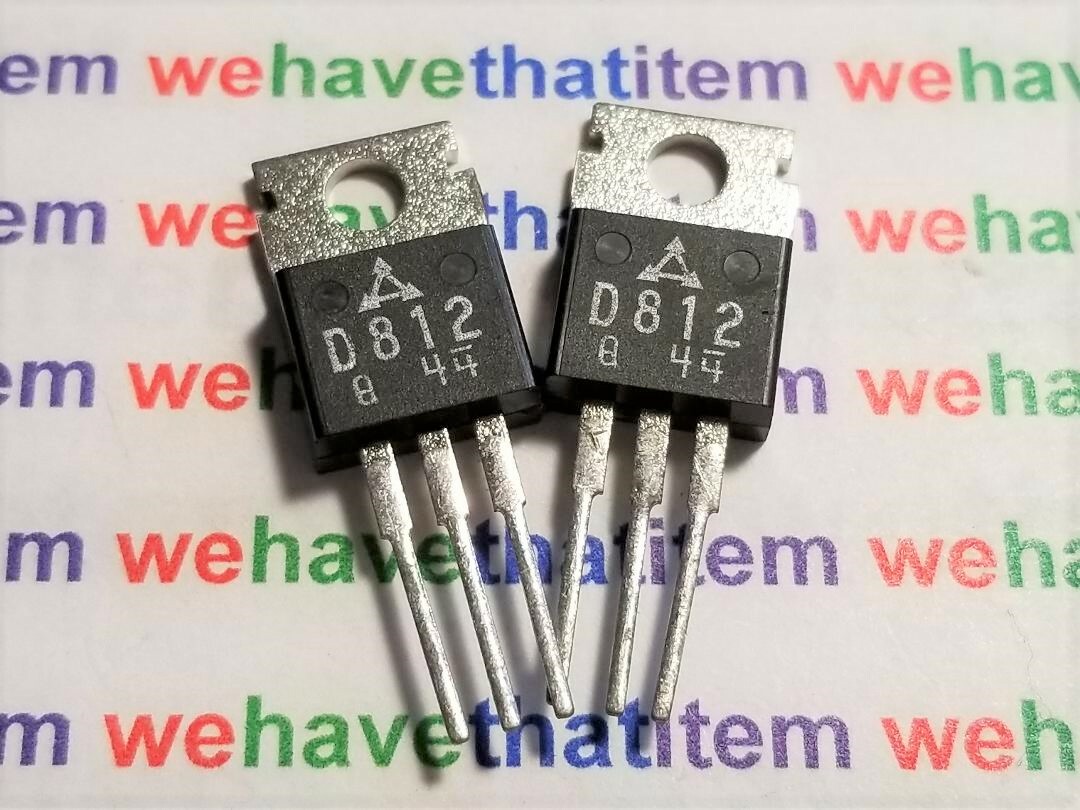 2SD812 / D812 / TRANSISTOR / TO220 / 2 PIECES (qzty) | eBay
