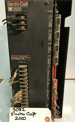 ELECTRO CRAFT IQ 2000 9101-2164 SER A PDM 75 SERVO AMP, RELIANCE, Great ...