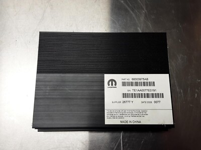 2017-2023 Dodge Charger Challenger OEM Radio Speaker Amplifier 68549150 ...