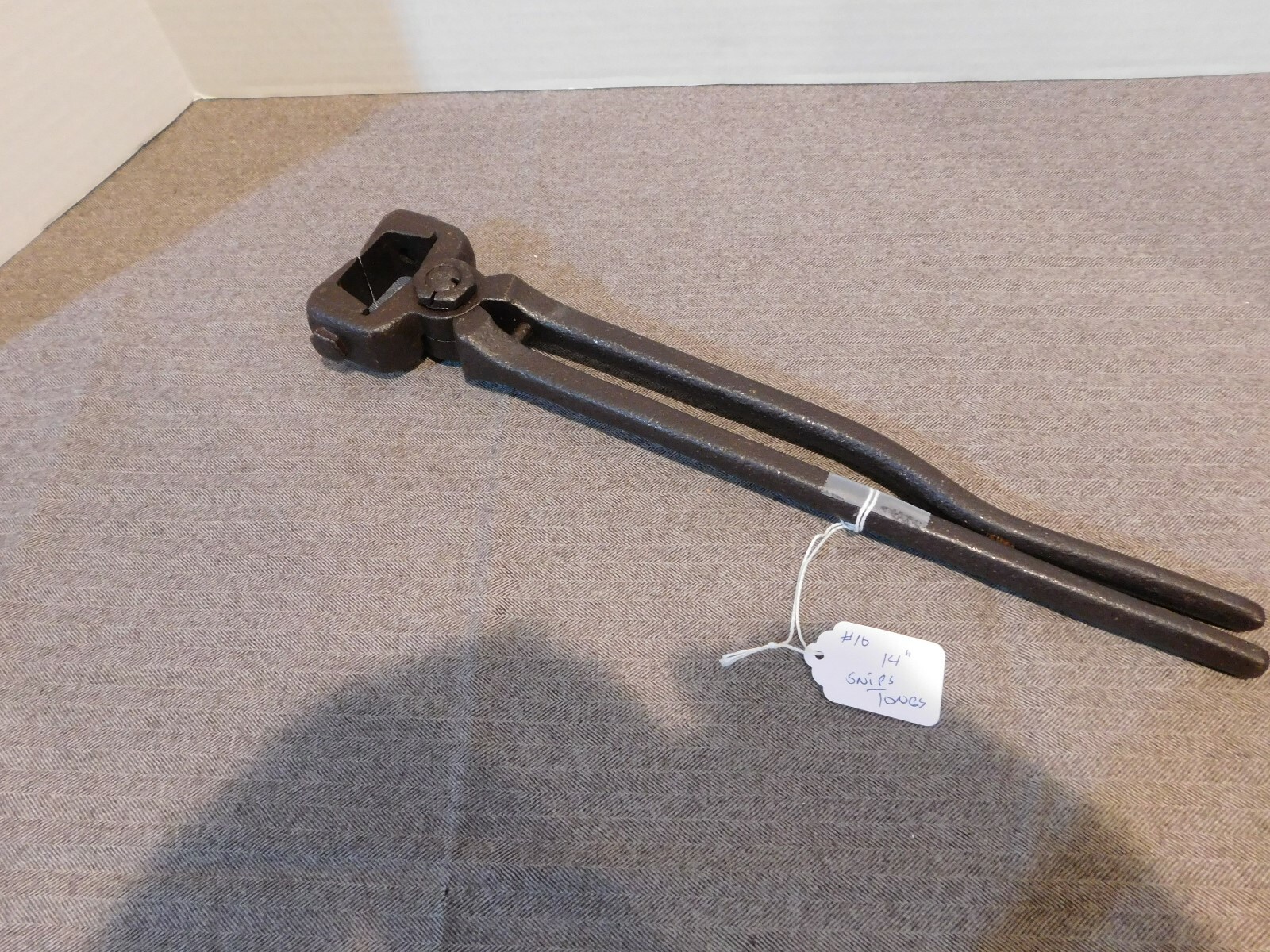 Vintage Blacksmith / Farrier Forging Snips / Tongs 14" | eBay