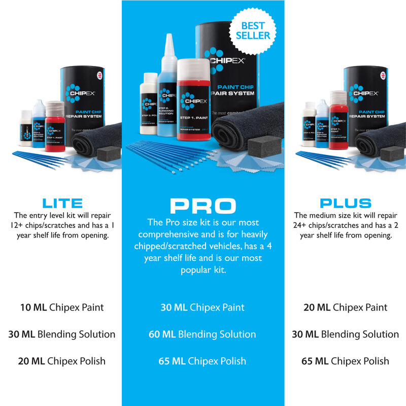 Chipex Scratch Repair Kit for LOTUS Cars - Metallic Silver - Match ...