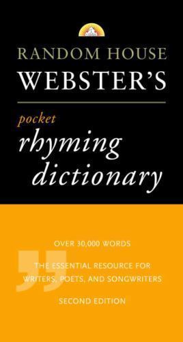Random House Webster's Pocket Rhyming Dictionary by Random House, Inc ...