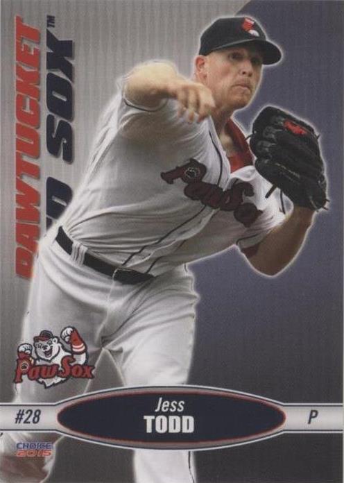 2015 Choice Pawtucket Red Sox - Jess Todd #30 for sale online | eBay