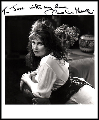 Hollywood Actress Caroline Munro Signed Autograph Portrait Orig Photo ...