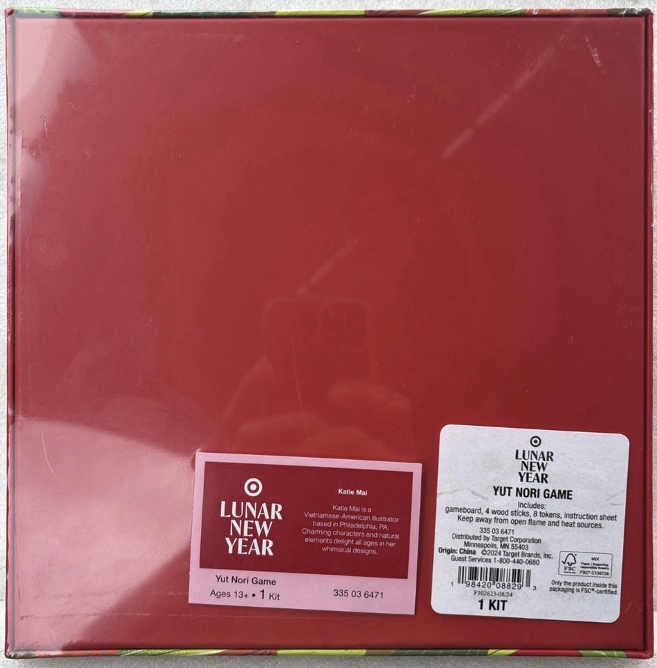 Yut Nori Game Yutnori Set Korean Board Game | eBay