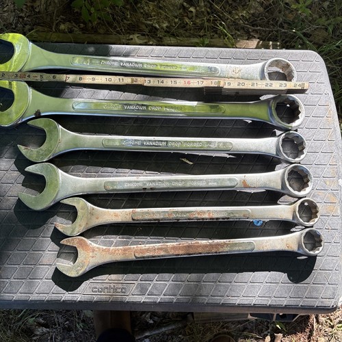 Extra Large Jumbo Combination Wrench Set Sae 1-3/8'' To 2'' 6-Piece | eBay
