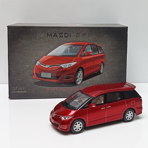 Masdi 1:64 Red 2006 Estima Previa GSR50 Van MPV Model Diecast Metal Car ...