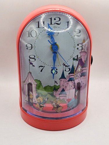 1979 Bradley Disney's Magic Castle Animated & Musical Alarm Clock ...