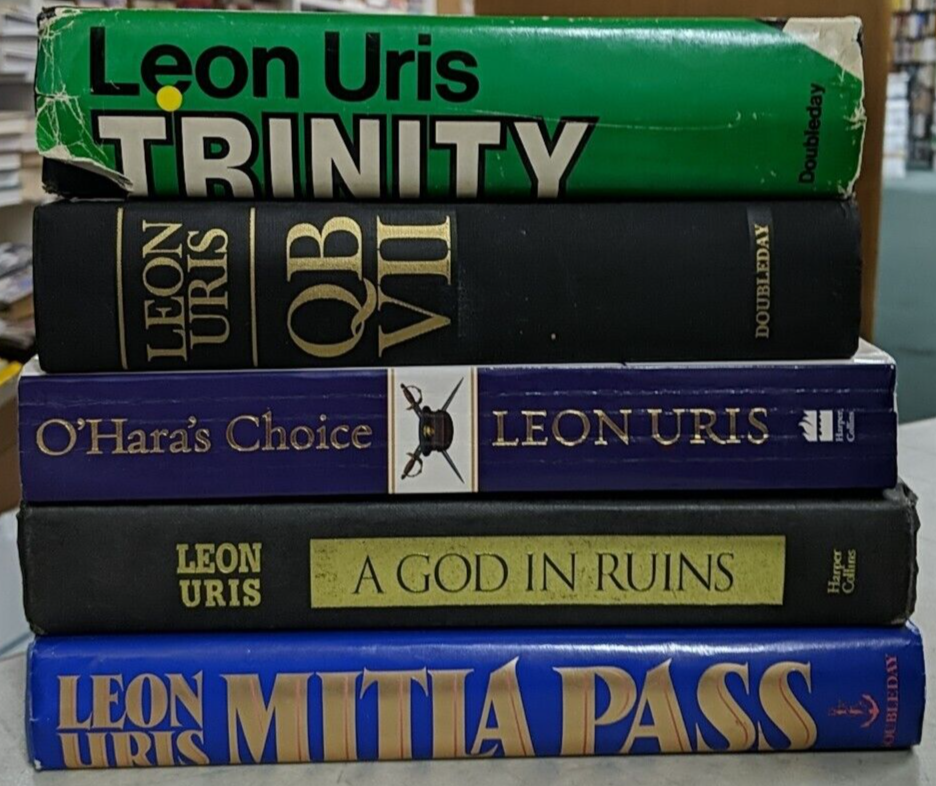 Leon Uris [Hardcover and Trade Paperback] Trinity QB VII O'Hara's ...