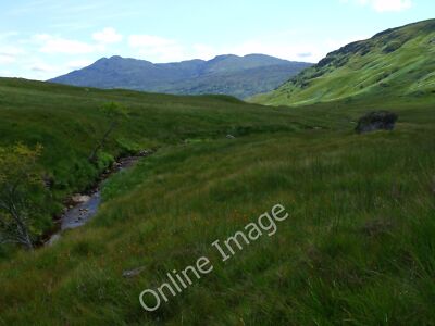 Photo 12x8 Looking downstream by the main branch of the upper Strone ...