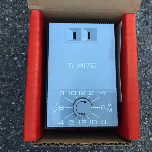 AMF Paragon TI Mite Timer - Model PLTI-O Mint Condition. Box is great ...