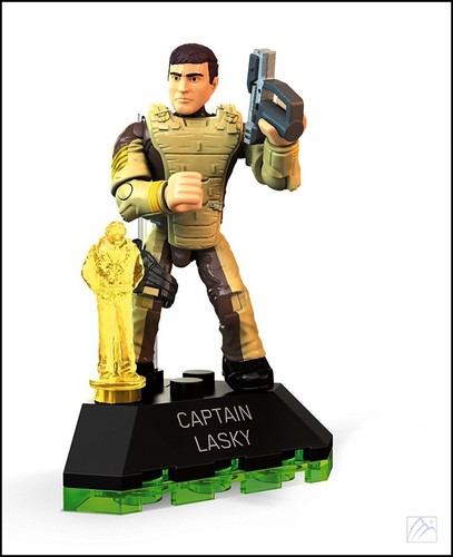 HALO HEROES SERIES 7 MEGA CONSTRUX MINI AI ROLAND & CAPTAIN LASKY ...