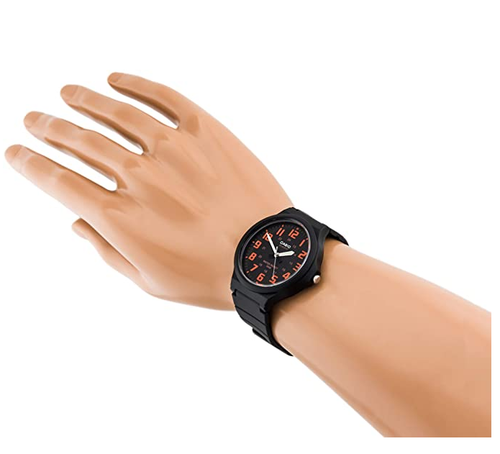 CASIO MW240 MENS ANALOGUE WATCH W/ RESIN STRAP | WATER RESISTANT BLACK ...