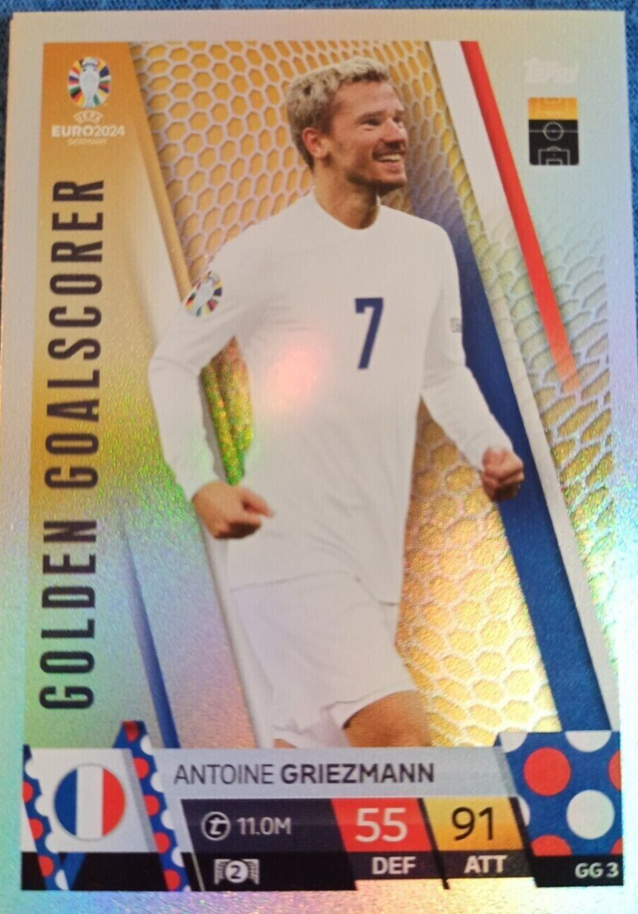 Topps Match Attax EURO 2024 Golden Goalscorer Griezmann Frankreich ...