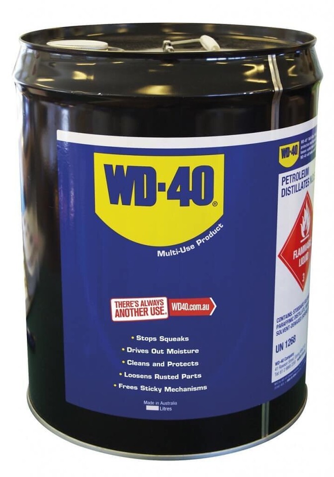 4L / 20L WD-40 Liquid Bulk Tub Lubricant Rust Corrosion Remover ...