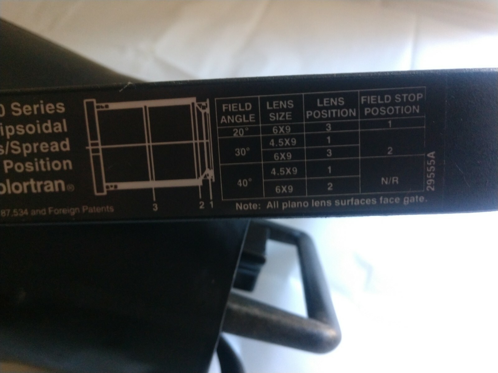 Colortran Ellipsoidal 5/50 Series Stage Light Theatre Spot Light Works ...