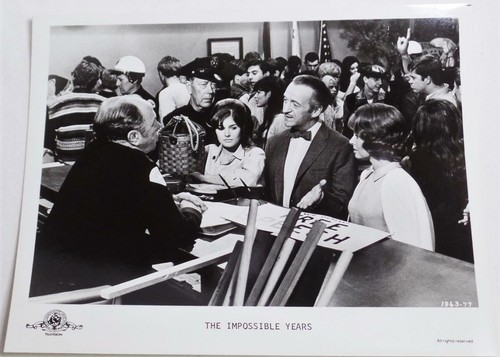 ORIGINAL MGM PHOTO IMPOSSIBLE YEARS DAVID NIVEN LOLA ALBRIGHT CRISTINA ...