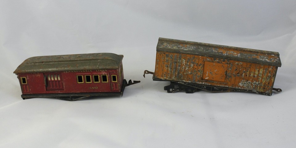 Antique Ives Model Train Cars | eBay