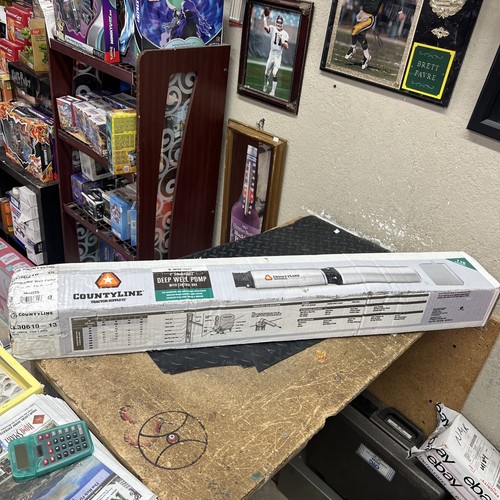 County Line 3 Wire Series 4” Submersible Deep Well Pump w/Control Box ...