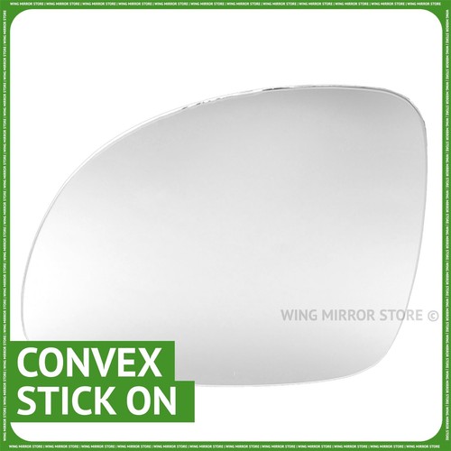 Skoda Yeti 2009-2017 left passenger near side convex wing mirror glass ...