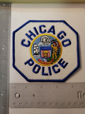 Chicago Police Department Officer Patch Felt Illinois | eBay