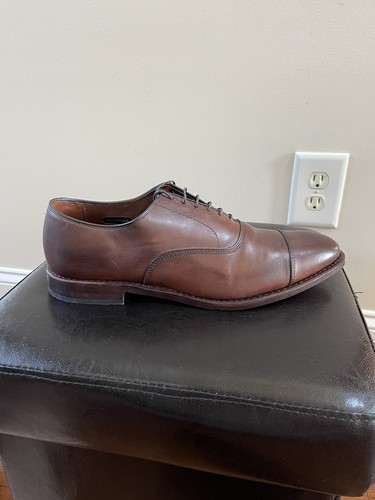 ALLEN EDMONDS PARK AVENUE OXFORD DARK CHILI BURNISHED 11 D PARKAVENUE ...