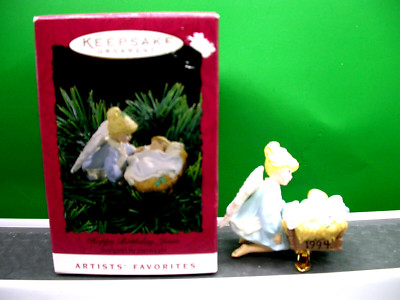 Vintage Hallmark "Happy Birthday Jesus" Keepsake Christmas Tree ...