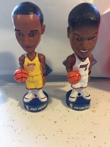 Rare NBA Bobble Pops Kobe Bryant Lakers Bobblehead Lollipop Dwayne Wade ...