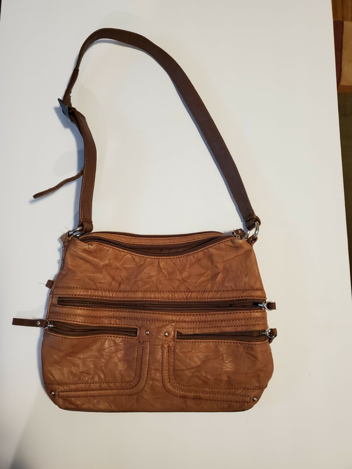 Stone and Company Brown Leather Purse - Gem