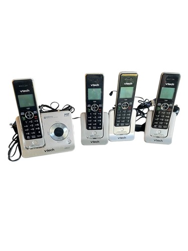 VTech LS6425-3 4 Handset Cordless Phones with Answering System and ...