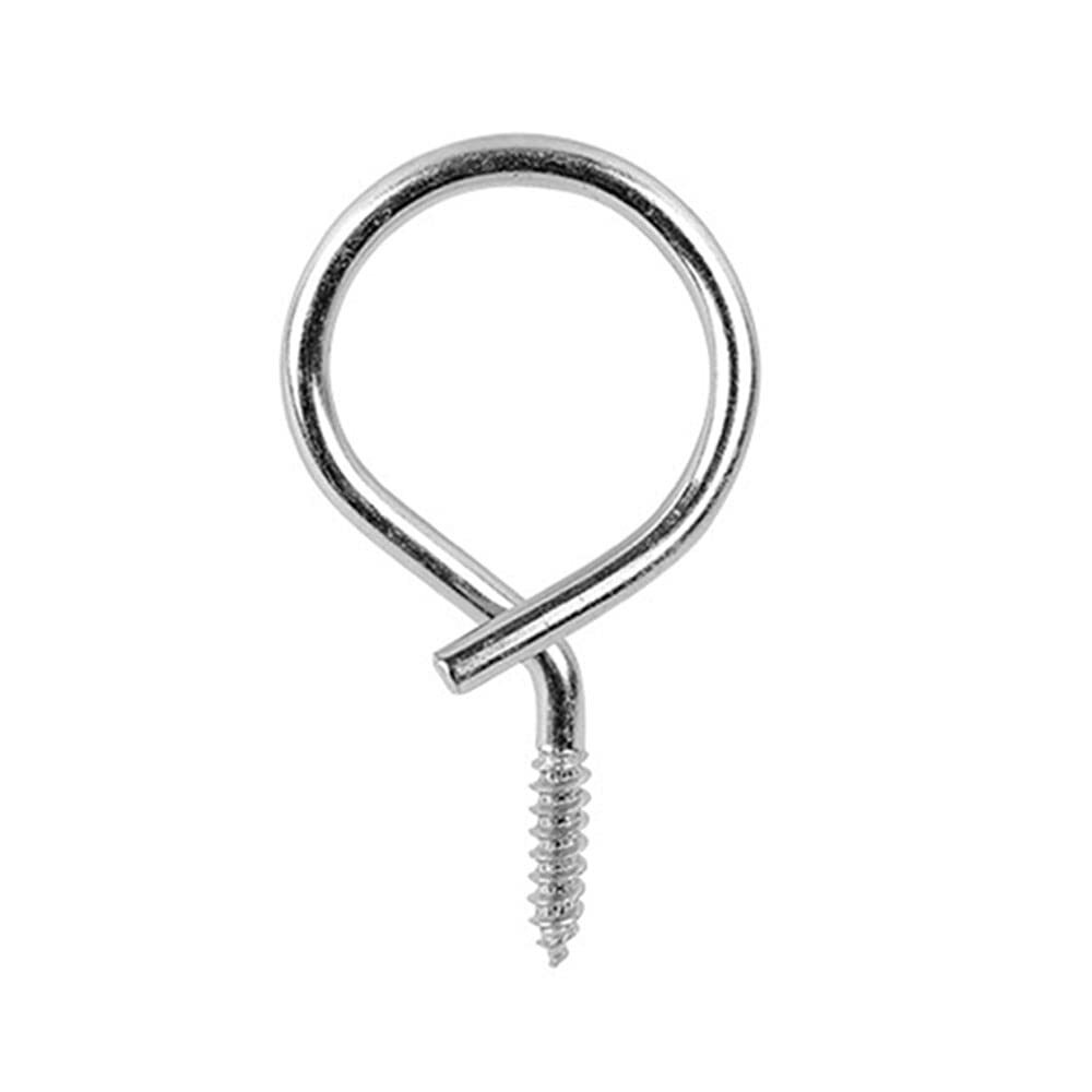 1-1/2" ID Bridle Wiring Rings to Secure Bundled Cable on Wood Surface ...