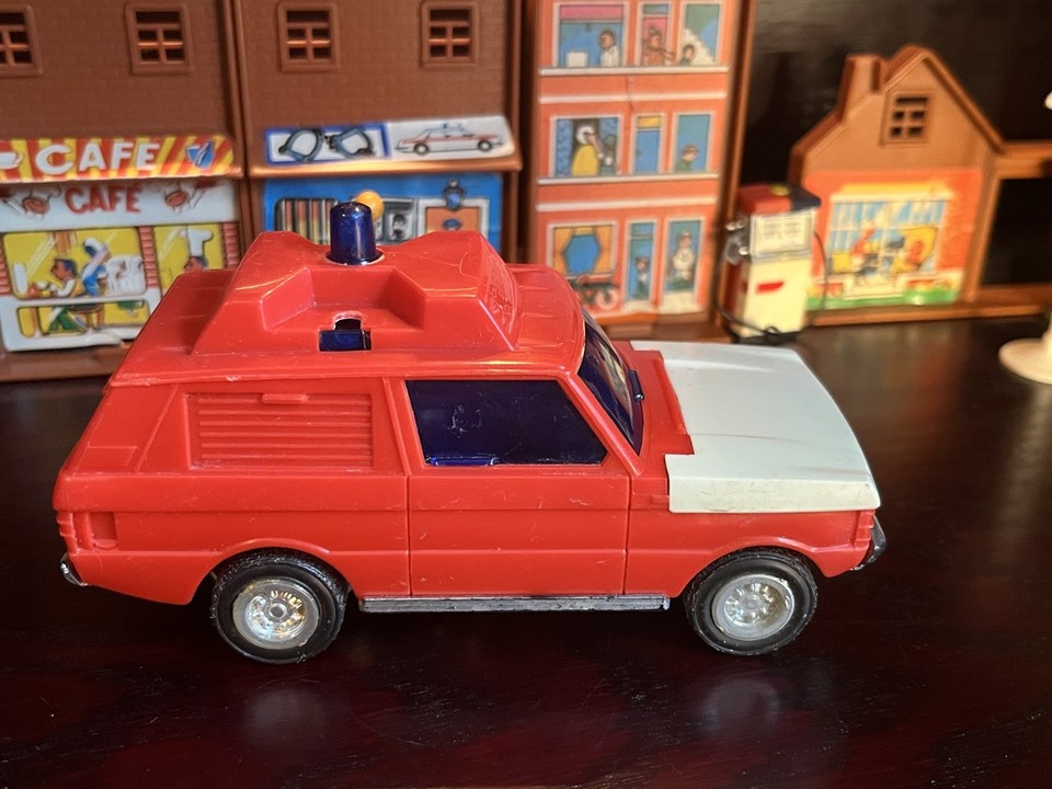Vintage Lucky Toys Hong Kong No.3136 Range Rover Plastic Car Friction ...