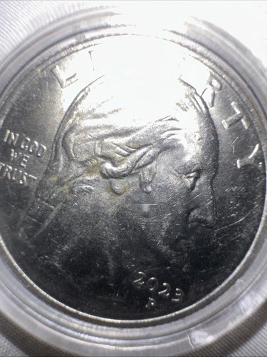 2023P Bessie Coleman Quarter Nice Plane Wing Die Break Chip Mint Error ...