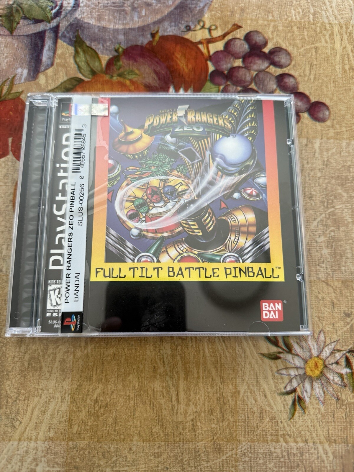 Power Rangers Zeo: Full Tilt Battle Pinball (Sony PlayStation 1, 1996 ...