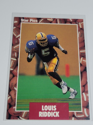 LOUIS RIDDICK 1991 Star Pics Rookie #62. PITTSBURGH | eBay