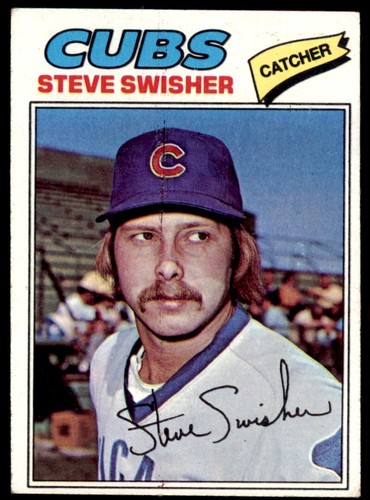 1977 TOPPS STEVE SWISHER . CHICAGO CUBS #419 | eBay