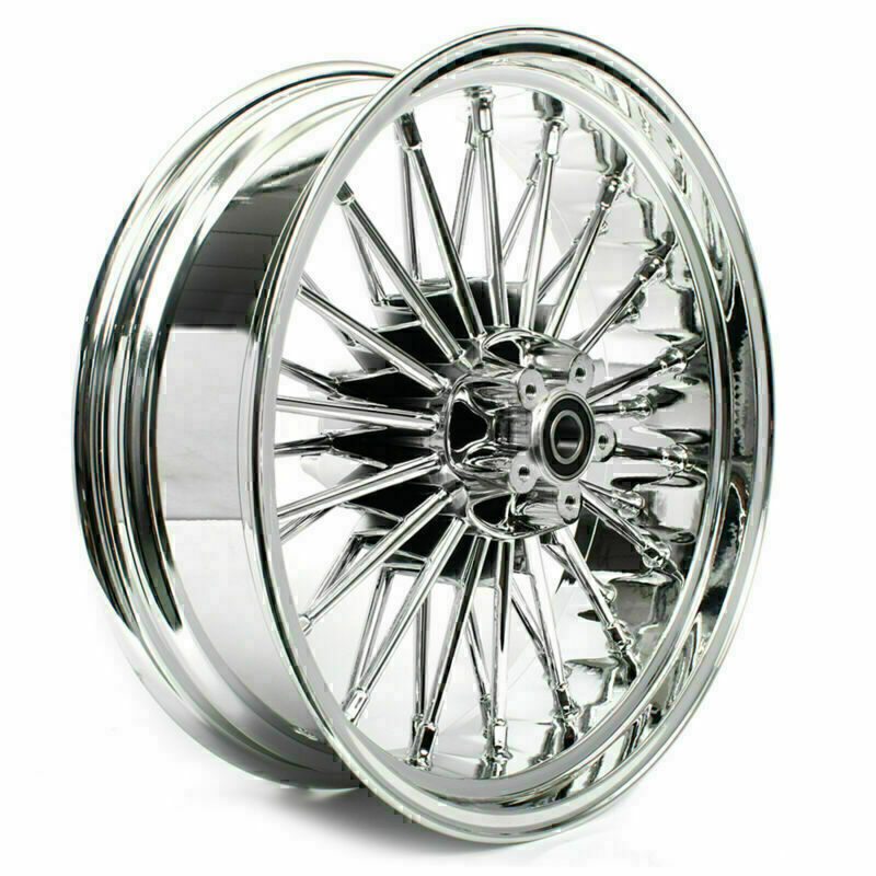 18x5.5 36 Fat Spoke Rear Wheel Rim for Harley Softail Night Train ...