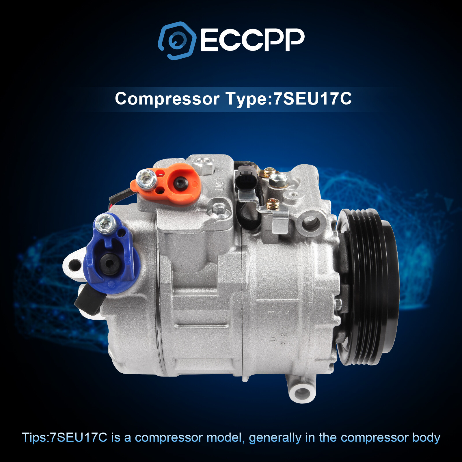 For BMW 2004-2005 545i 645Ci 4.4L 2006-2010 550i 650i 4.8L A/C AC ...