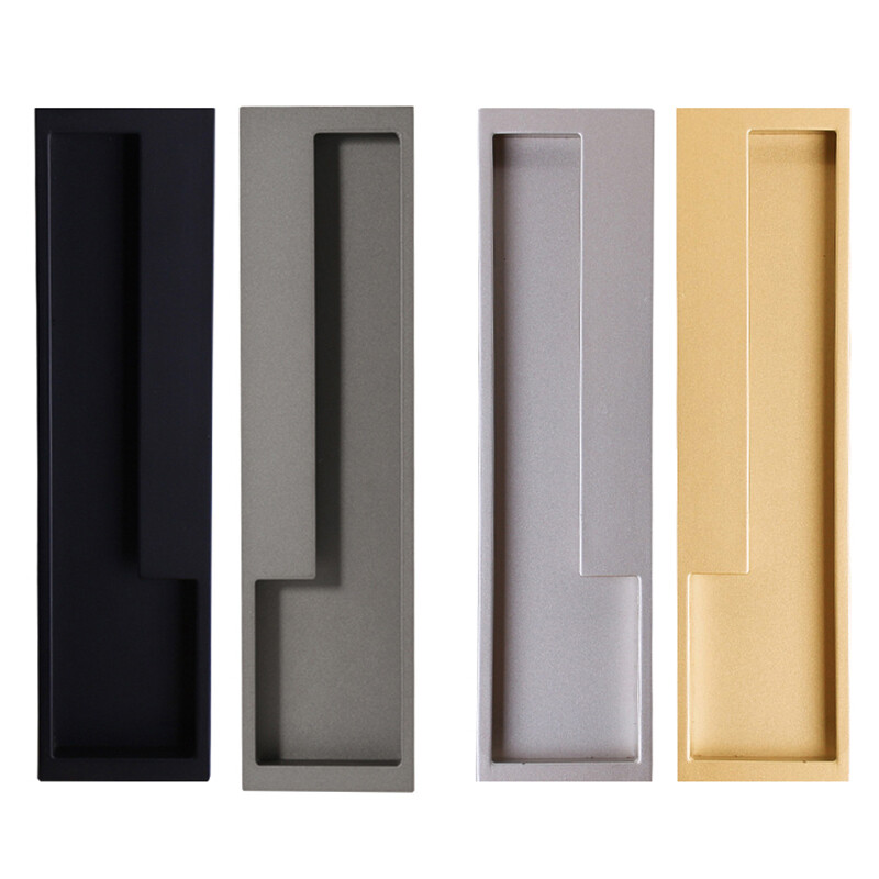 Brand New Hidden Recessed Sliding Door Handles Invisible Push Pull Door ...